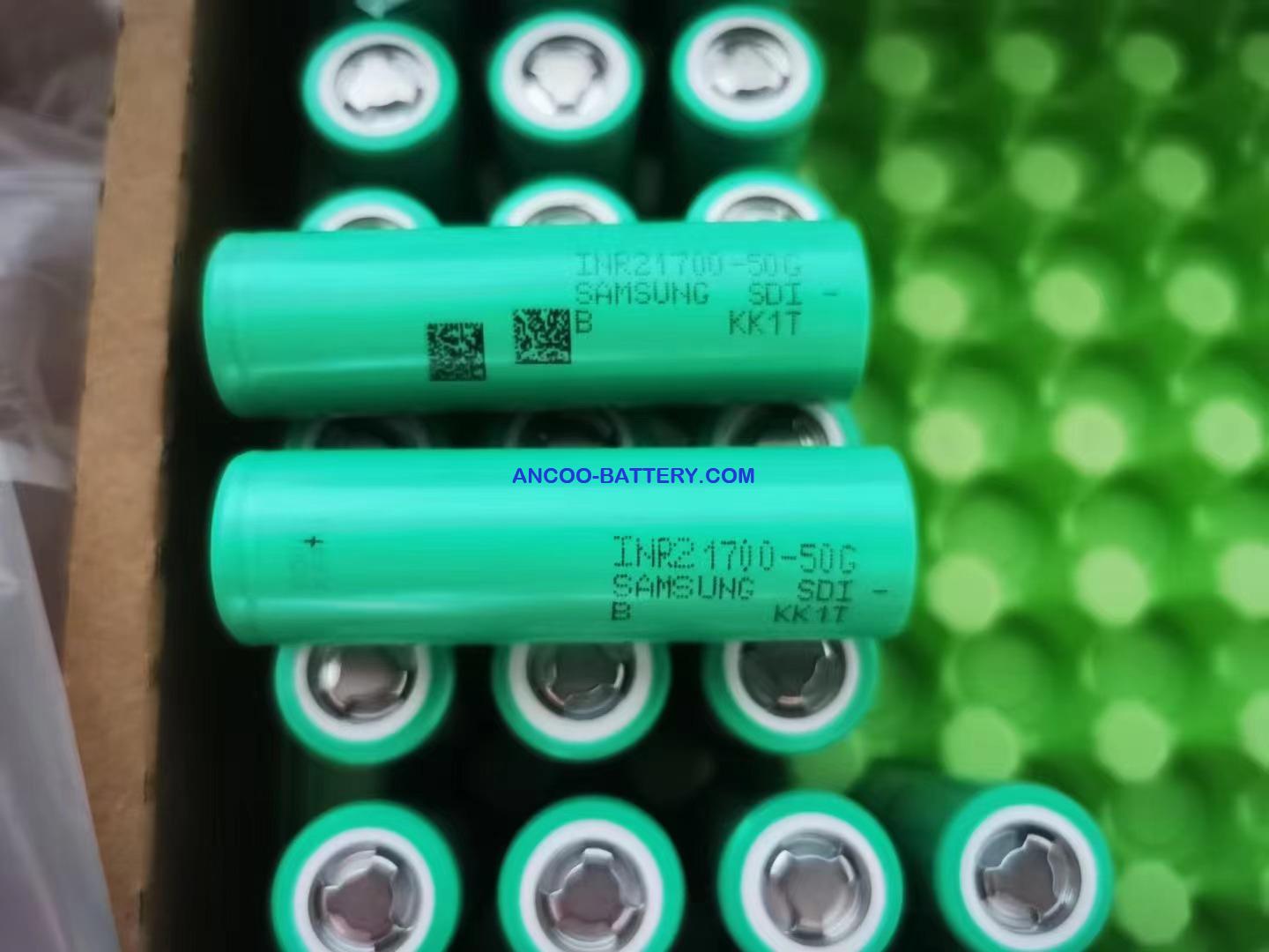 Samsung 50GB SDI 21700 5000mAh Battery Cells